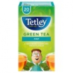 Offer Asda Tetley Mint Green Tea 20 Tea Bags Asda
