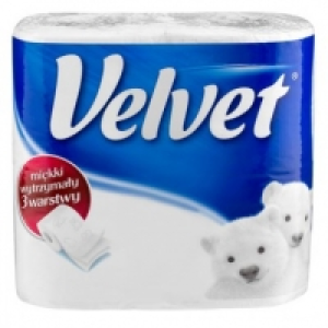 Offer Poundland Velvet Toilet Roll 4 Pack Poundland