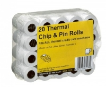 Offer Makro Thermal Chip & Pin Till Rolls (Yellow Box