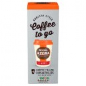 Offer Asda Nescafe Azera 4 Coffee To Go Latte Cups Asda