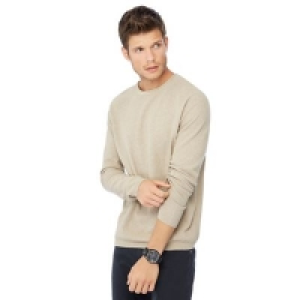 Offer Debenhams Red Herring - Fawn seed stitch crew neck