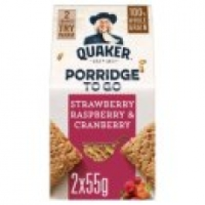Offer Asda Quaker Oat Porridge To Go Strawberry Mixed Berries