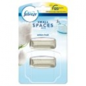 Offer Asda Febreze Small Spaces Gel Refill, Cotton Fresh