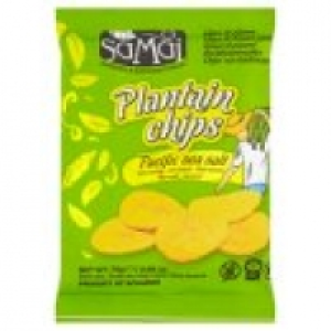Offer Asda Samai Plantain Chips with Pacific Sea Salt Asda