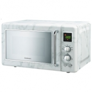 Offer BMStores Goodmans Marble Effect Microwave BMStores