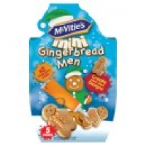 Offer Asda Mcvities Mini Gingerbread Men 5 Packs Asda