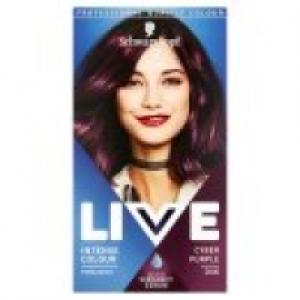 Offer Asda Schwarzkopf Live Permanent Hair Colour Cyber