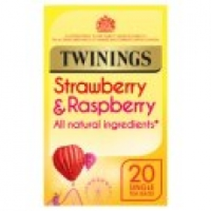 Offer Asda Twinings Strawberry & Raspberry 20 Tea Bags