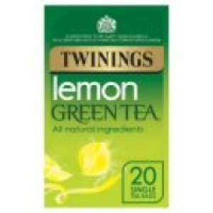 Offer Asda Twinings Lemon Green Tea 20 Tea Bags Asda