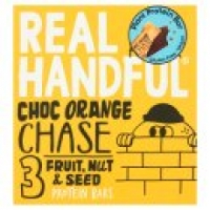 Offer Asda Real Handful 3 Choc Orange Chase Fruit, Nut