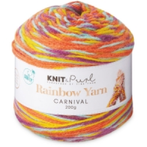 Offer Aldi So Crafty Carnival Rainbow Yarn Aldi