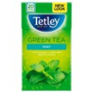 Offer Asda Tetley Mint Green Tea 20 Tea Bags Asda