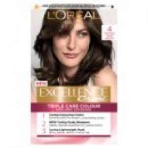 Offer Asda Loreal Excellence Creme 4 Natural Dark Brown