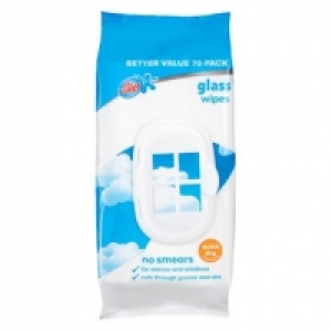 Offer Poundland Mr Valet Glass Wipes (70 Sheets) Poundland