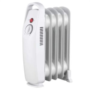 Offer Homebase 5 Fin Mini Oil Radiator Heater 500W Homebase