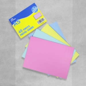Offer InExcess A5 Pastel Craft Card - Pack of 48 Sheets
