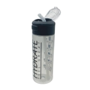 Offer Homebase Reusable Plastic Grey Tracker Bottle Homebase