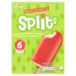Offer Morrisons Morrisons Strawberry Split Ice Lollies