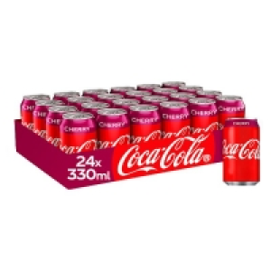 Offer Makro 24x330ml Coca-Cola Cherry Cans Makro