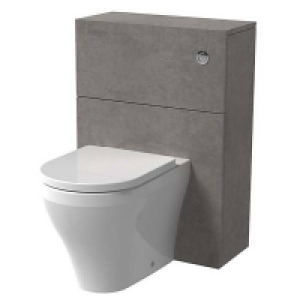 Offer Homebase Bathstore Mino Toilet Unit - Concrete Homebase