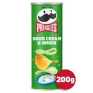 Offer Morrisons Pringles Sour Cream & Onion Crisps