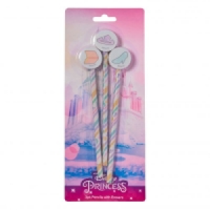 Offer Poundland Disney Princess Pencils 3pk Poundland