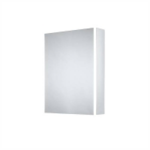 Offer Homebase Bathstore Hydra Single Door LED Mirror Cabinet