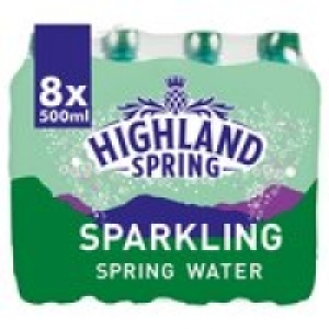 Offer Lidl Highland Spring Sparkling Spring Water Lidl