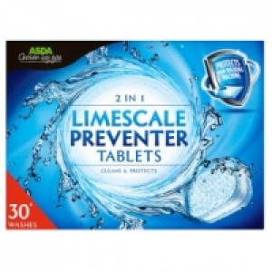 Asda Chosen by You 2 in 1 Limescale Preventer Tablets 30