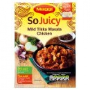 Offer Asda Maggi So Juicy Mild Tikka Masala Chicken Asda